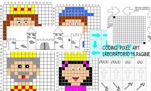 2. LABORATORIO CODING-PIXEL ART 16 pagine LA PRINCIPESSA LORENZA ...